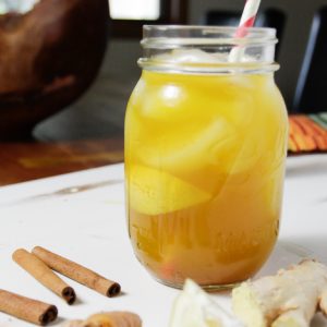 Turmeric Ginger Iced Tea Recipe | Plant Based Cooking
