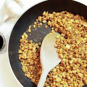 Toasty Tempeh Crumbles - Plant-Based Cooking