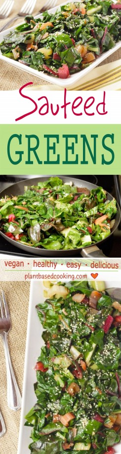 Sauteed Greens - Plant Based Cooking